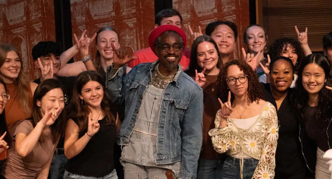 Andre 3000 visits the Butler School of Music | College of Fine Arts ...