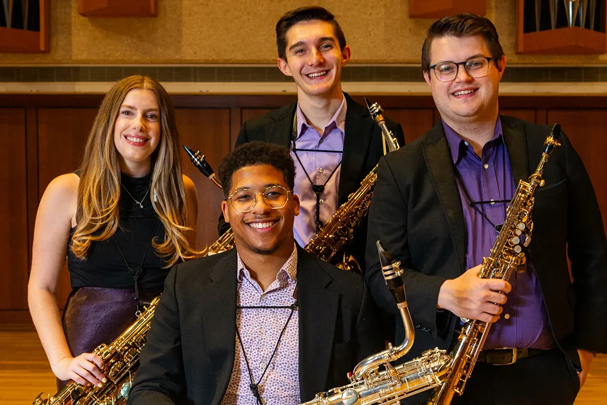 Butler School of Music Sends Two Saxophone Quartets to Naumburg ...